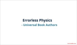 Download Errorless Physics PDF by Universal Book 2025 👇