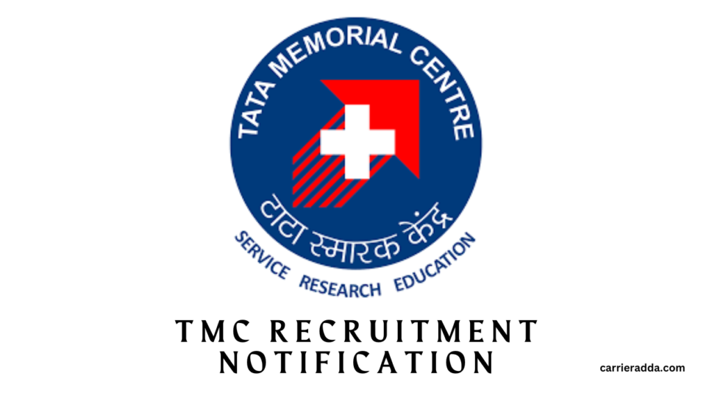 TMC Recruitment Notification 2024 for 6 Post of Technician