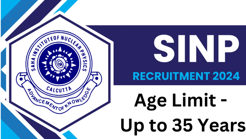 Saha Institute of Nuclear Physics (SINP) Research Associate Vacancy